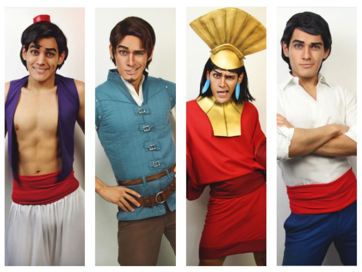 Guy Dressed Like Disney Princes For A Week, And It's Amazing - Minq